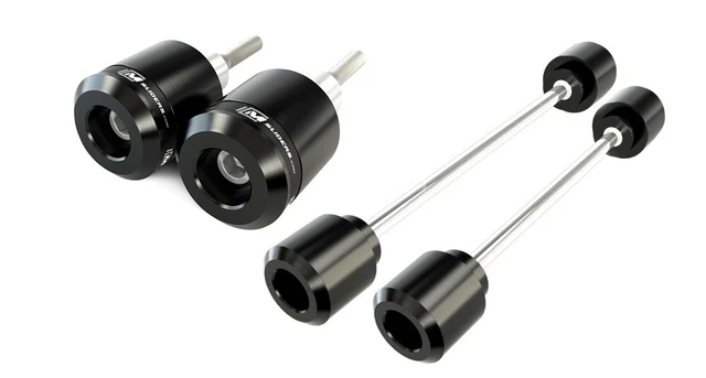 CRASHPADS POUR CURSEURS YAMAHA YZF-R1 2015 - 2024 cadre et essieu EUR ...