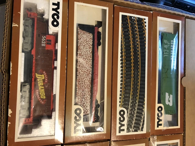 TYCO DURANGO HO Scale Train Set Vintage used Condition Damaged Box ...