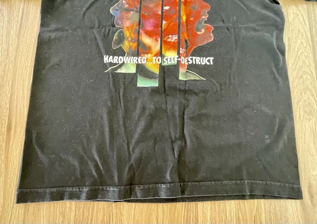 METALLICA HARDWIRED TO Self Destruct T-Shirt Mens Size Large Black ...