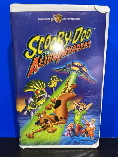 SCOOBY-DOO AND THE Alien Invaders VHS 2000 Clamshell Classic Kids ...