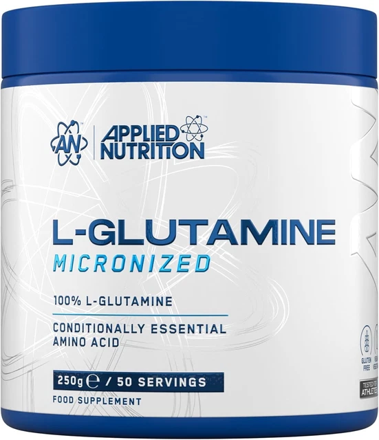 APPLIED NUTRITION L Glutamine Powder - Amino Acid, Muscle Strength ...