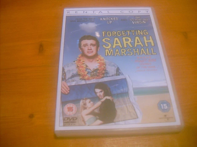 FORGETTING SARAH MARSHALL-EX Rental Dvd-Jason Siegel,Russell Brand EUR ...