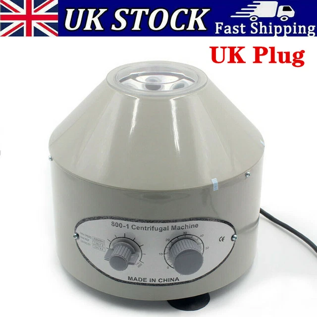 800-1 ELECTRIC CENTRIFUGE Machine Lab Laboratory Medical 4000RPM with ...