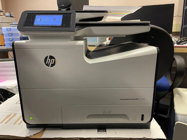 HP PAGE WIDE Managed Mfp P57750Dw Model Vcvra 1504-00 Computer Printer ...