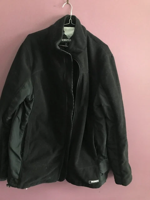 MENS HUSKI EXPLORER jacket black size L 102cm fully lined very good ...