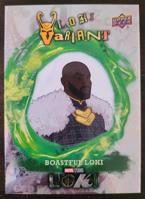 2023 UPPER DECK Marvel Loki Boastful Loki Variant LV-3 EUR 27,60 ...