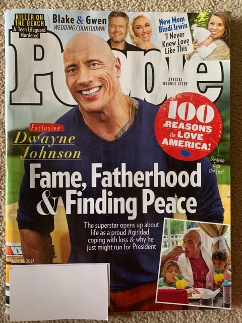PEOPLE MAGAZINE DOPPIO numero - Dwayne Rock Johnson, Blake & Gwen - 28 ...