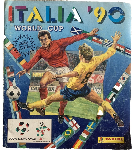 ITALIA 90 WORLD Cup Panini Football Sticker Album - Complete £164.95 ...