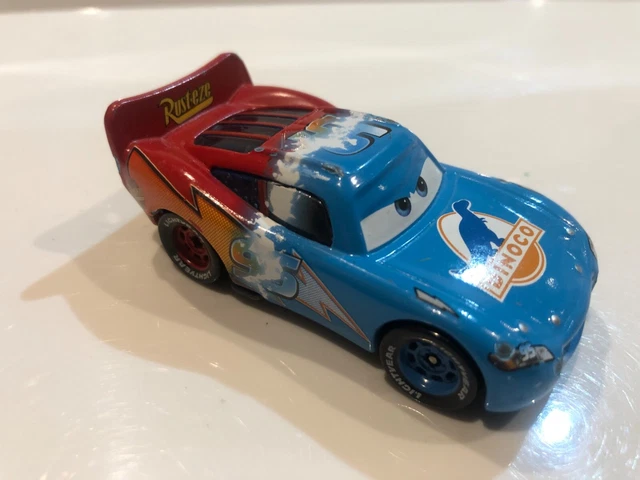 DISNEY PIXAR CARS TRANSFORMING LIGHTNING MCQUEEN 1:55 DIECAST TOKYO ...
