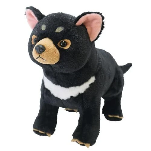 NEW SUN LEMON Fluffies Plush Tasmanian Devil (M) 14×37×22cm - Japan £46 ...