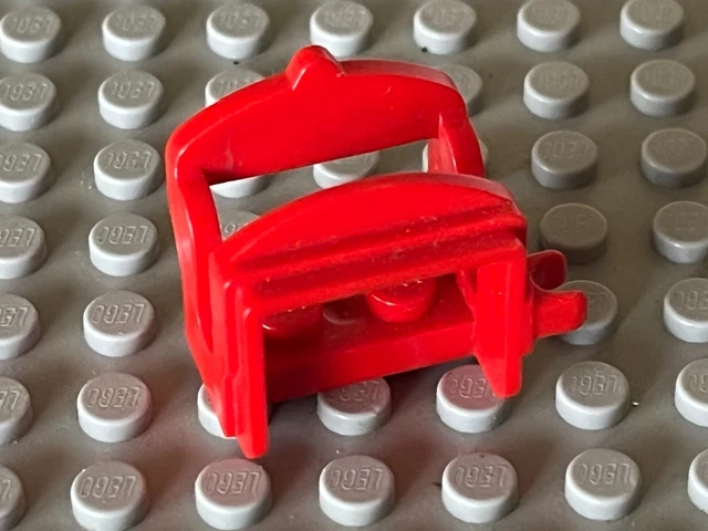 SELLE LEGO RED Horse Saddle with One Clip 4491a Set 6074 6085 6080 6081 ...