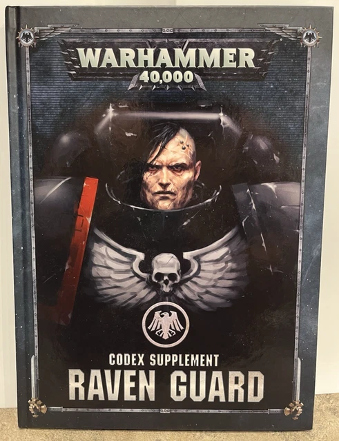 WARHAMMER 40K RAVEN Guard Codex Supplement 8th ed. Hardback Space ...