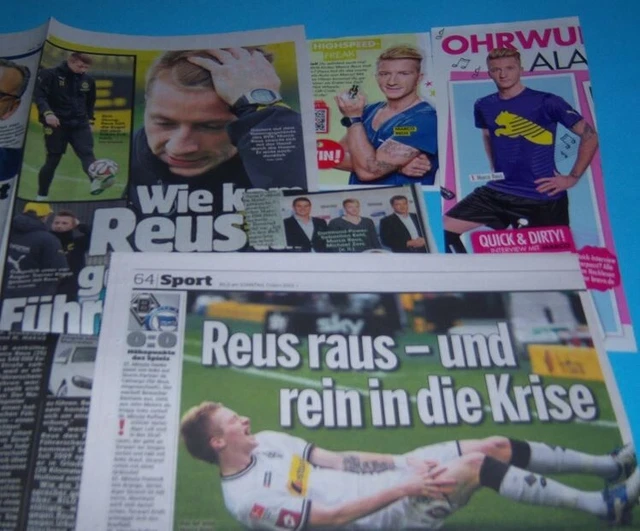MARCO REUS FUSSBALL Clippings Sammlung Presse Berichte #1-23 EUR 1,00 - PicClick DE