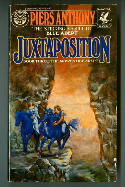 GIUSTAPPOSIZIONE DI PIERS Anthony! (Apprentice Adept Book 3) Ballantine ...