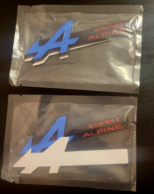 ×2 LOGO RENAULT Sport emblème sigle badge Alpine A110 neuf décoration ...