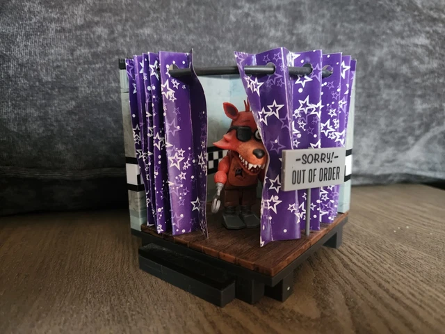 FIVE NIGHTS AT Freddy’s Mcfarlane FNAF Wave 1 Pirates Cove Construction ...