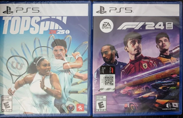 F1 2024 FORMULA 1 + Topspin 2K25 BRAND NEW (PS5 PlayStation 5) EUR 148 ...