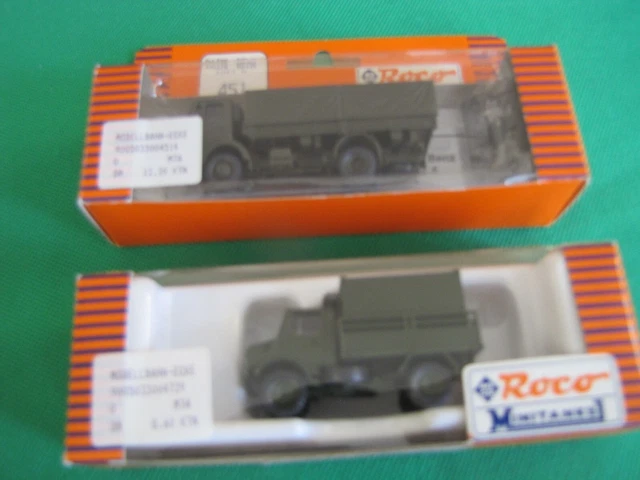 1:87 HO ROCO Military Minitanks Maquette Plastic Kit 472 451 Unimog ...