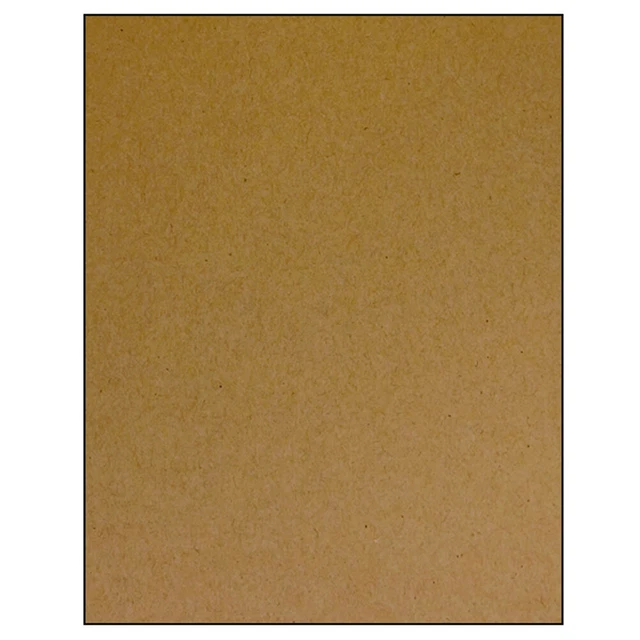 50 SHEET A4 Brown Kraft Sticker Paper Sheet Self Adhesive Label Inkjet ...