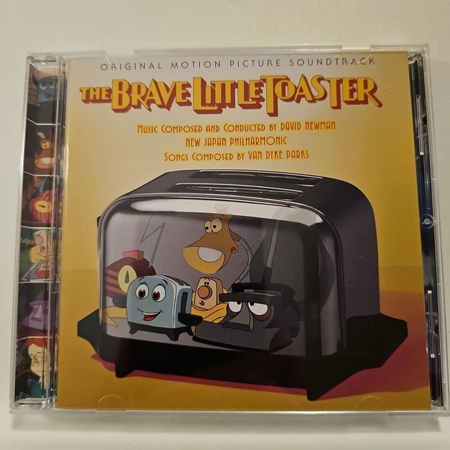 THE BRAVE LITTLE Toaster Original Soundtrack CD Percepto Records David ...