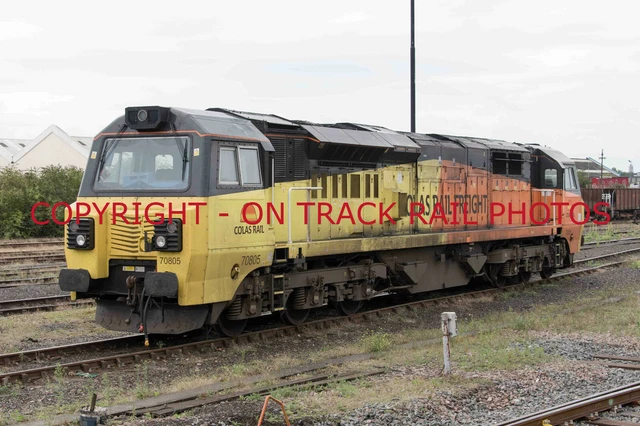 UK RAILWAY PHOTOGRAPH Of Class 70 70805 Rm70-24 £1.70 - PicClick UK