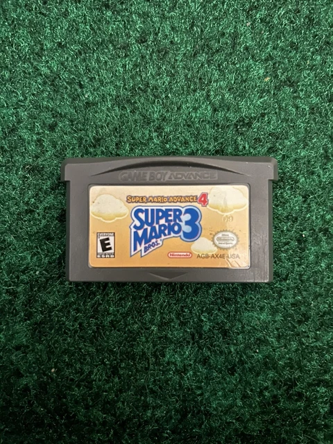 SUPER MARIO ADVANCE 4 Super Mario Bros 3 autentico per Nintendo Game ...