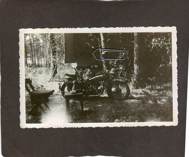 4) FOTO WEHRMACHT Motorrd Krad Melder Stahlhelm . EUR 5,00 - PicClick DE