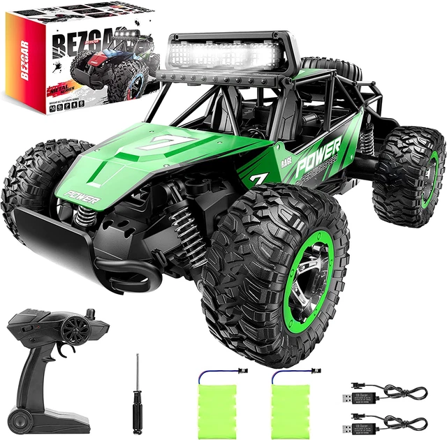 BEZGAR 17 REMOTE Control Cars-1:14 Scale RC Car, 2WD High Speed 20 Km/h ...