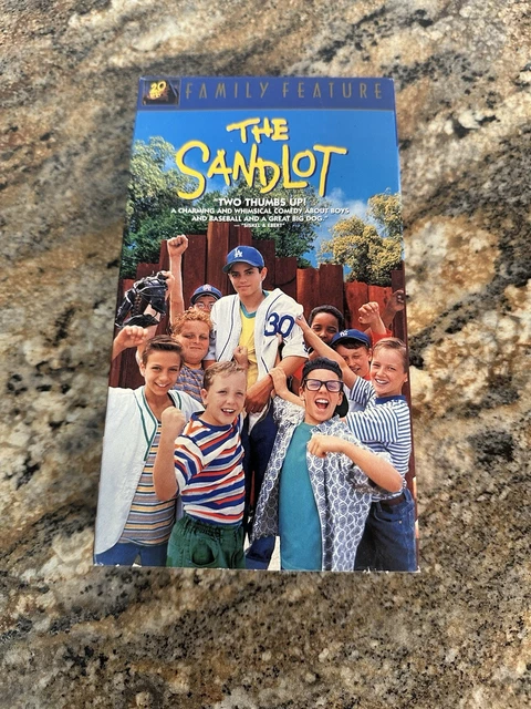 THE SANDLOT 1992 Movie VHS Video Tape 20th Century Fox Family Feature ...