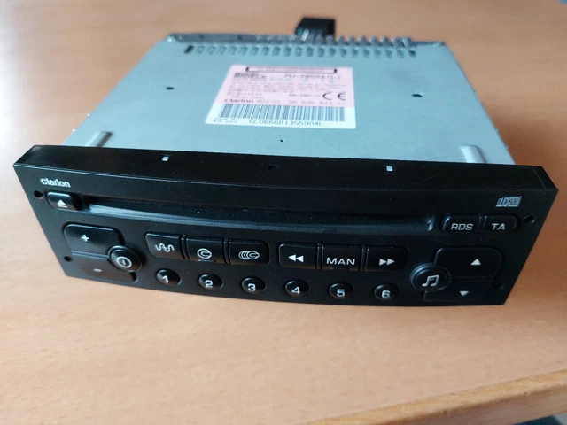 CLARION RD3-01 CD-Radio PU-2859A (L), 96635823XT für Peugeot, Citroen EUR 55,00 - PicClick DE