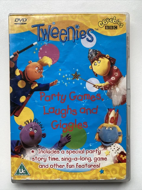 TWEENIES PARTY GAMES Laughs And Giggles Dvd Kids £5.00 - PicClick UK