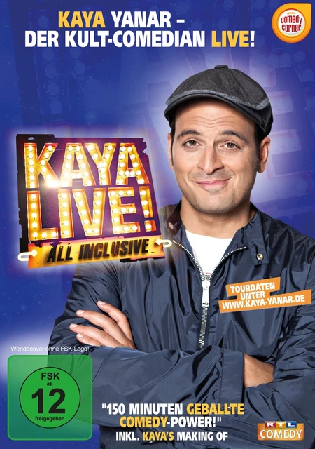 KAYA YANAR LIVE - All Inclusive DVD Comedy Kult-Comedian EUR 5,95 - PicClick IT