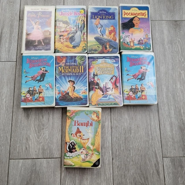 (7) DISNEY VHS Tape Lot + Bonus & Free Shipping £14.83 - PicClick UK