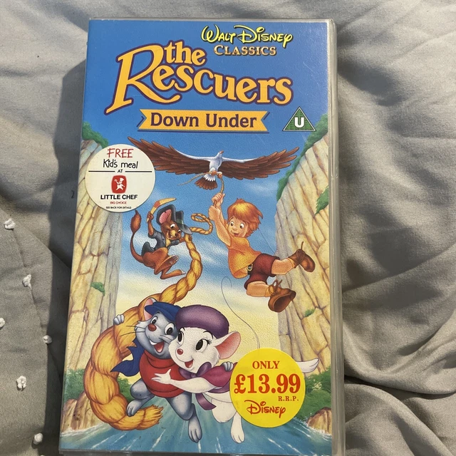 THE RESCUERS DOWN Under (VHS/SUR, 1997) £4.00 - PicClick UK