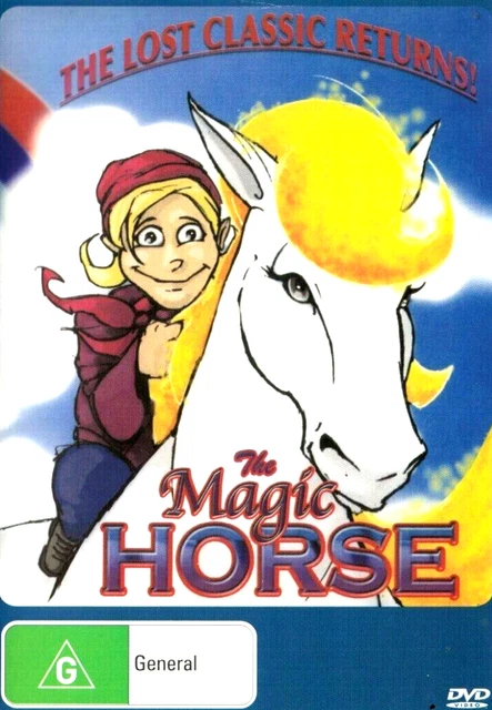 THE MAGIC HORSE DVD Kids Animated Movie Cartoon Vintage Retro RARE OOP ...
