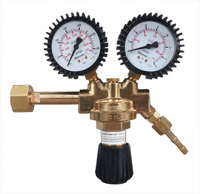 AZOT RB-AZ GAS Bottle Cylinder MIG pressure regulator welder reductor ...