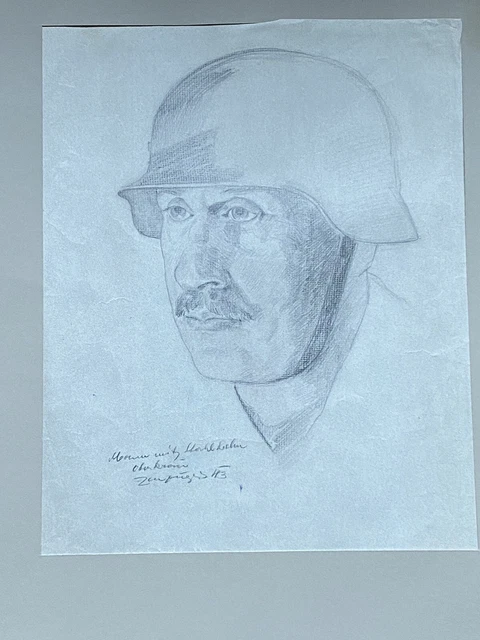 ROMAN ZENZINGER 1909 -1990 Militärzeichner - Gebirgsjäger der Wehrmacht ...