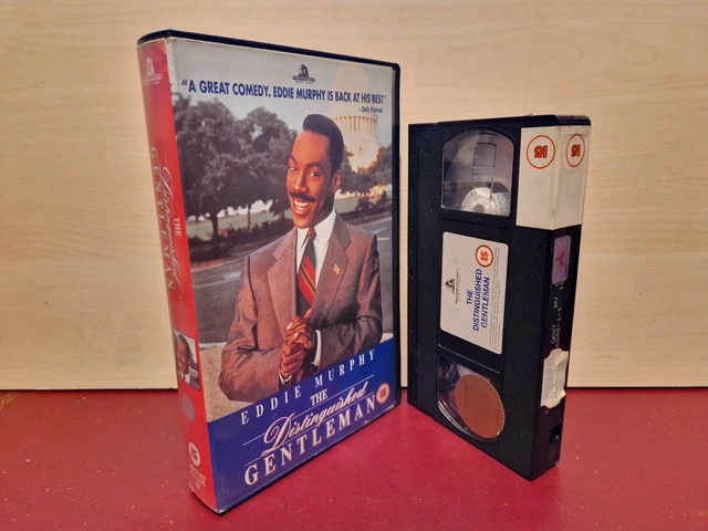 THE DISTINGUISHED GENTLEMAN - Eddie Murphy - Big Box PAL VHS Video Tape ...