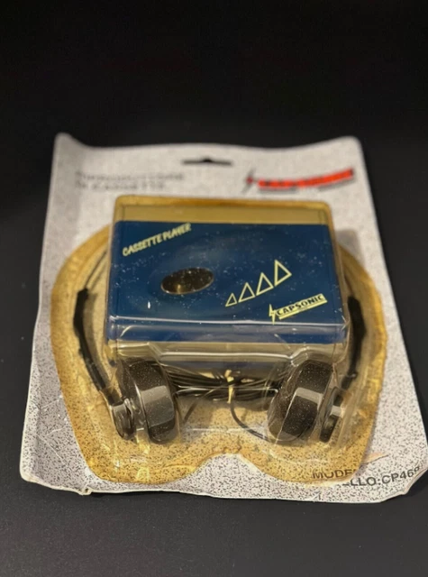 NEW! WALKMAN CAPSONIC 2 Japan Baladeur Cassette Portable Audio +Test OK ...