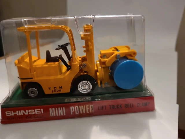 SHINSEI MINI POWER Lift Truck Roll Clamp 4123 EUR 24,90 - PicClick FR