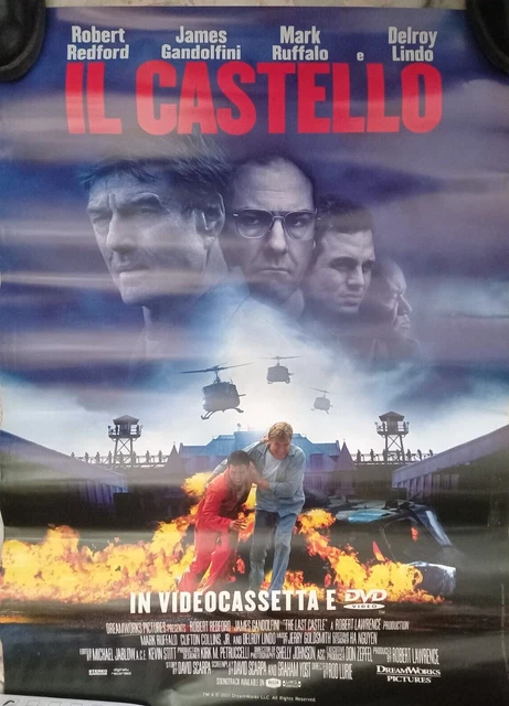 POSTER PUBBLICITA' VIDEOTECA - Il Castello - Robert Redford EUR 59,90 ...