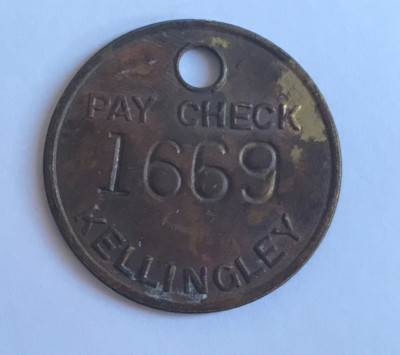 ORIGINAL ANNESLEY BENTINCK Colliery Pit Check Token Tally EUR 22,71 ...