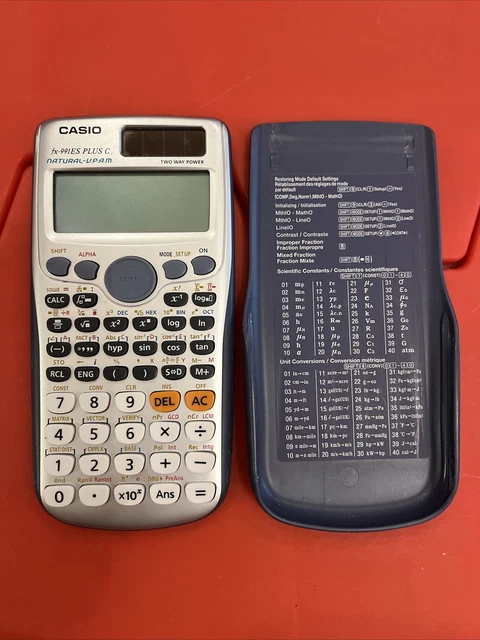 CASIO FX-991ES PLUS C Scientific Calculator - Tested & Working $14.99 ...