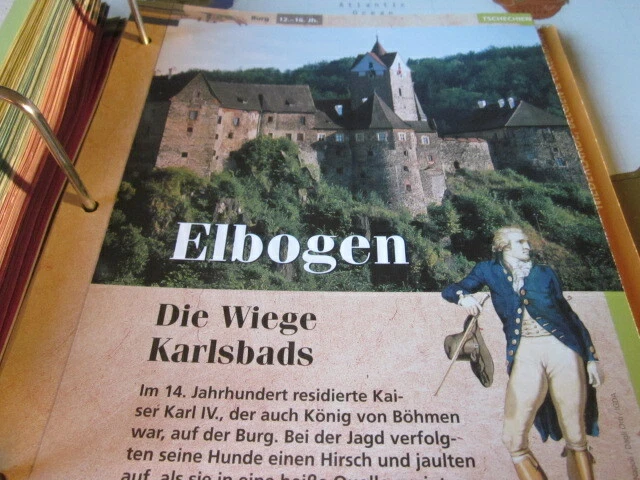 BURGEN UND SCHLÖSSER Tschechien Schloss Elbogen Karlsbad EUR 4,19 ...