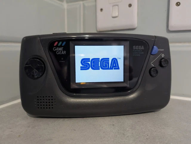 SEGA GAME GEAR Handheld Console Hispeedido IPS, new capacitors £120.30 ...