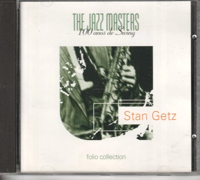 STAN GETZ JAZZ Masters 100 Anos de Swing CD Spain Folio Collection 1996 ...