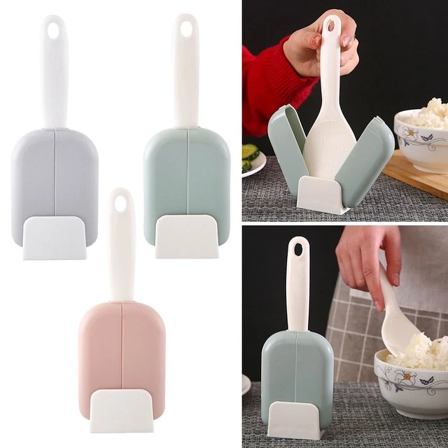DUST COVER RICE Cooker Scoop Rack Spoon Holder Stand Kitchen Utensil ...