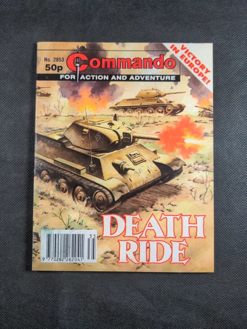 COMMANDO COMIC ISSUE Number 2853 Death Race EUR 5,07 - PicClick IT