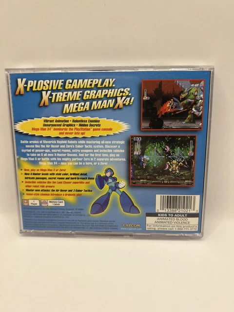 MEGA MAN X4 PS1 PlayStation 1 completo en caja EUR 35,86 - PicClick ES