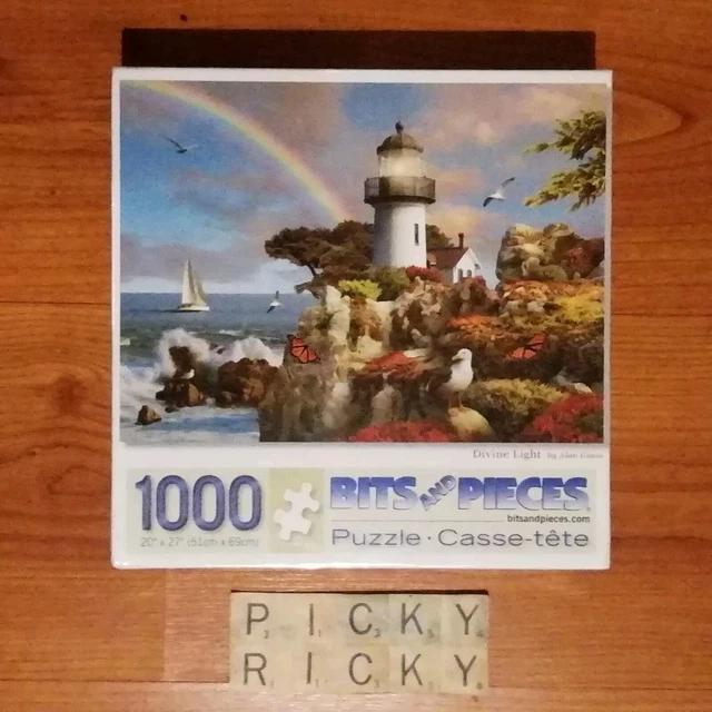DIVINE LIGHT 1000 Piece Jigsaw Puzzle By Bits & Pieces - New/Sealed £9. ...